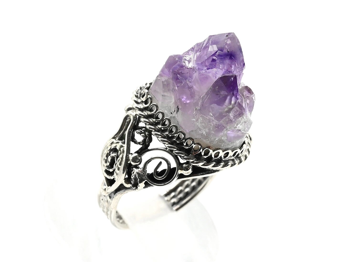 Кольцо, аметист