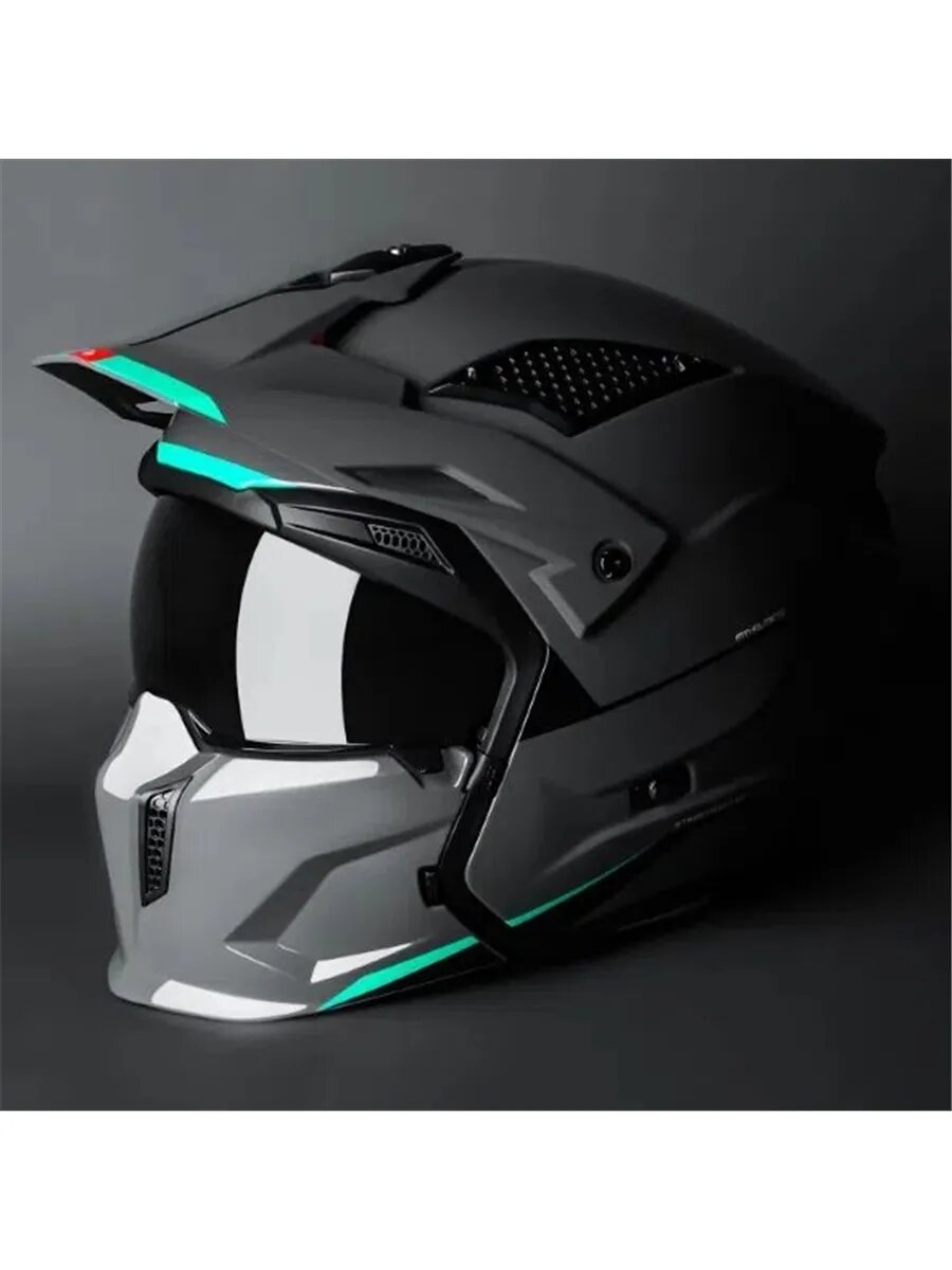 MT Мотошлем Шлем для бездорожья STREETFIGHTER SV