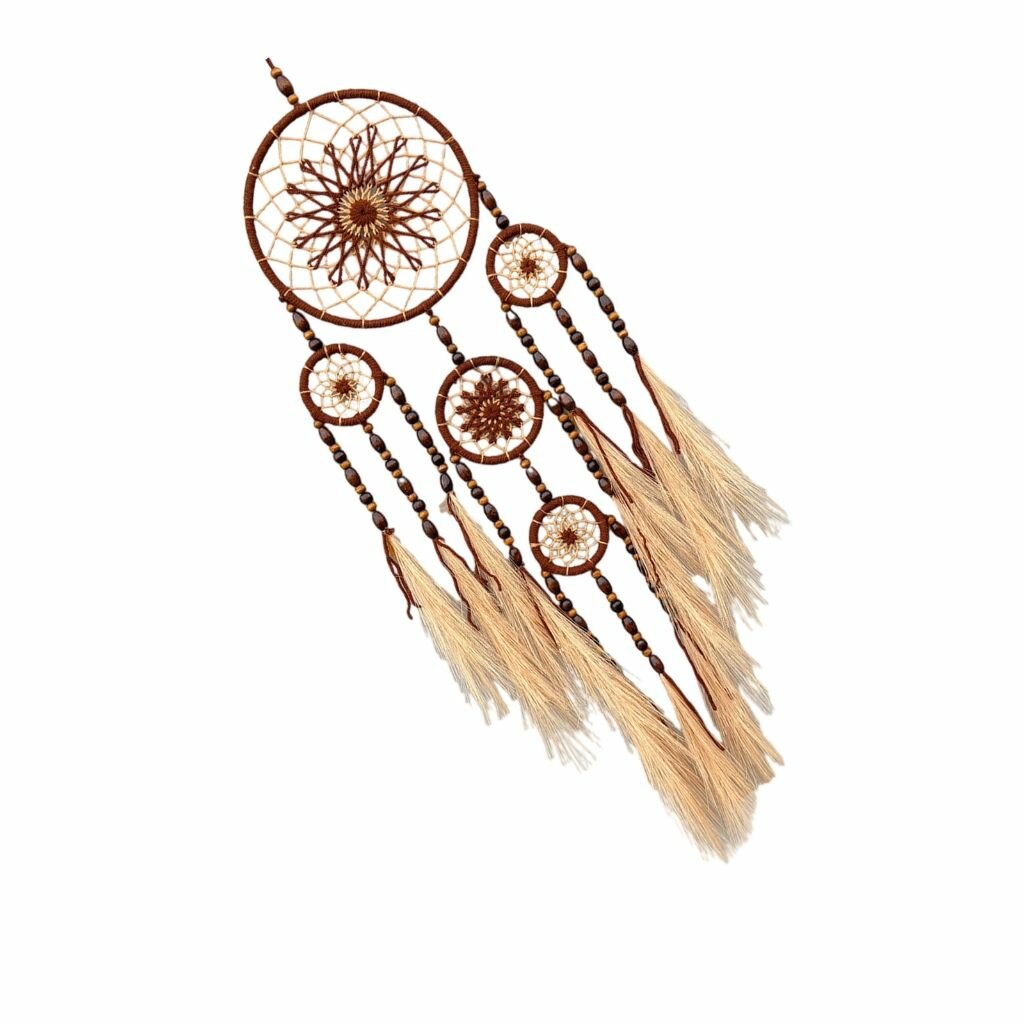 Плетеное плетеное пейзаж на стену висячи