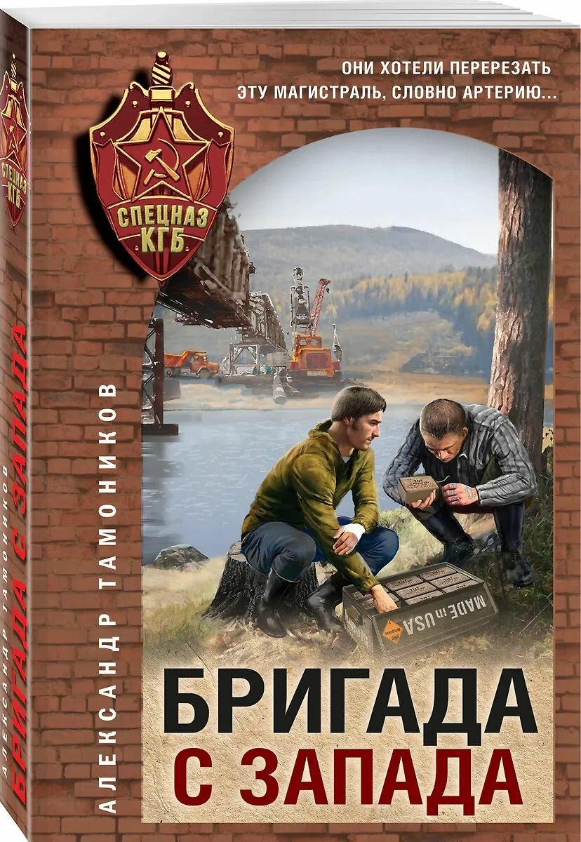 Книга ЭКСМО Бригада с запада, Тамоников А. А, 2025 год, мягкая обложка, 320 стр