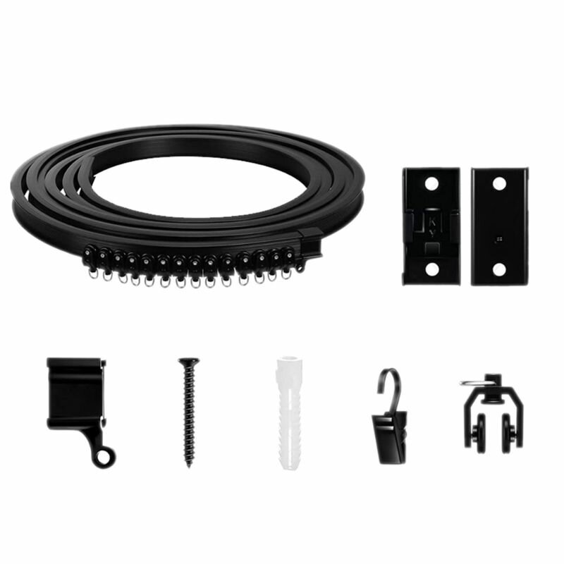 Гибкий потолочный карниз для штор 5м