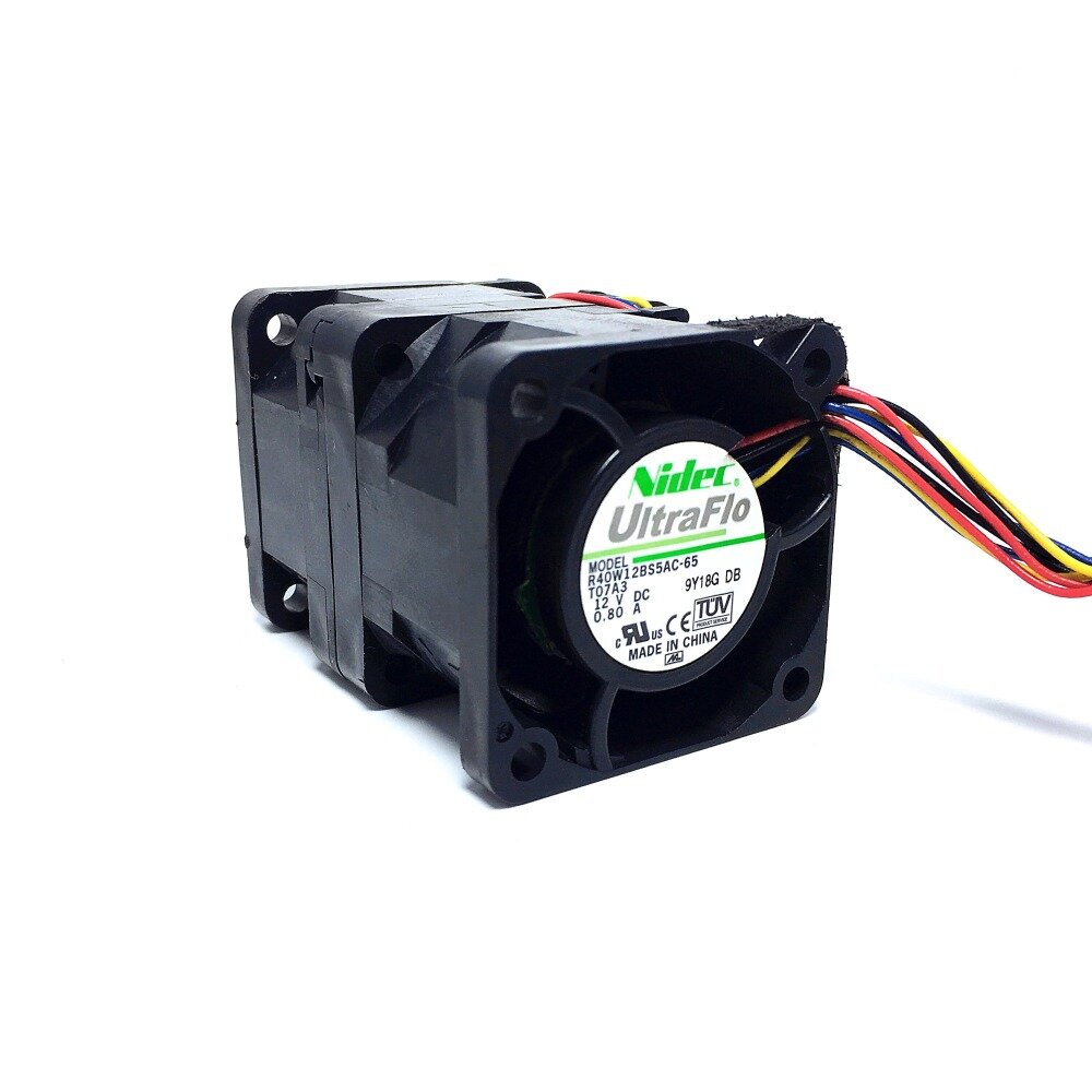 NIDEC 4056 R40W12BS5AC-65 12V 0.80A 4cm Вентилятор-0086L4 Вентилятор охлаждения