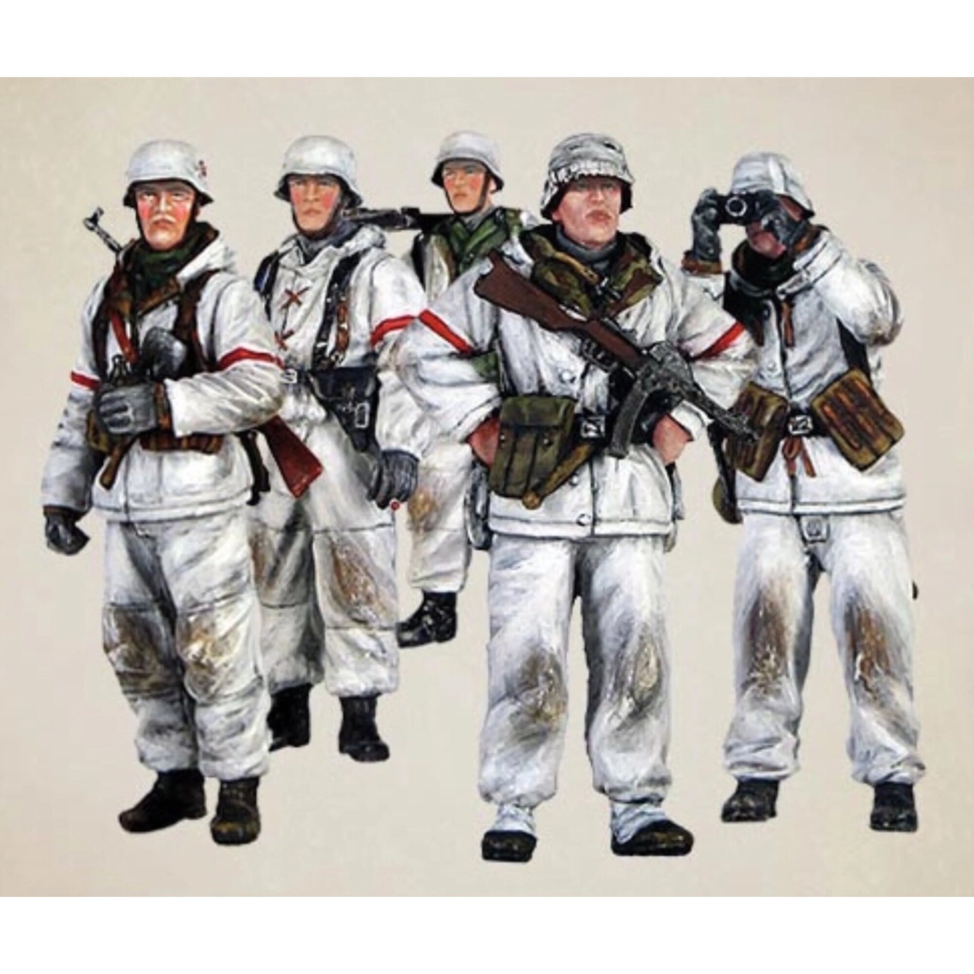 Фигурка модели из смолы GK 1/35, военная тема