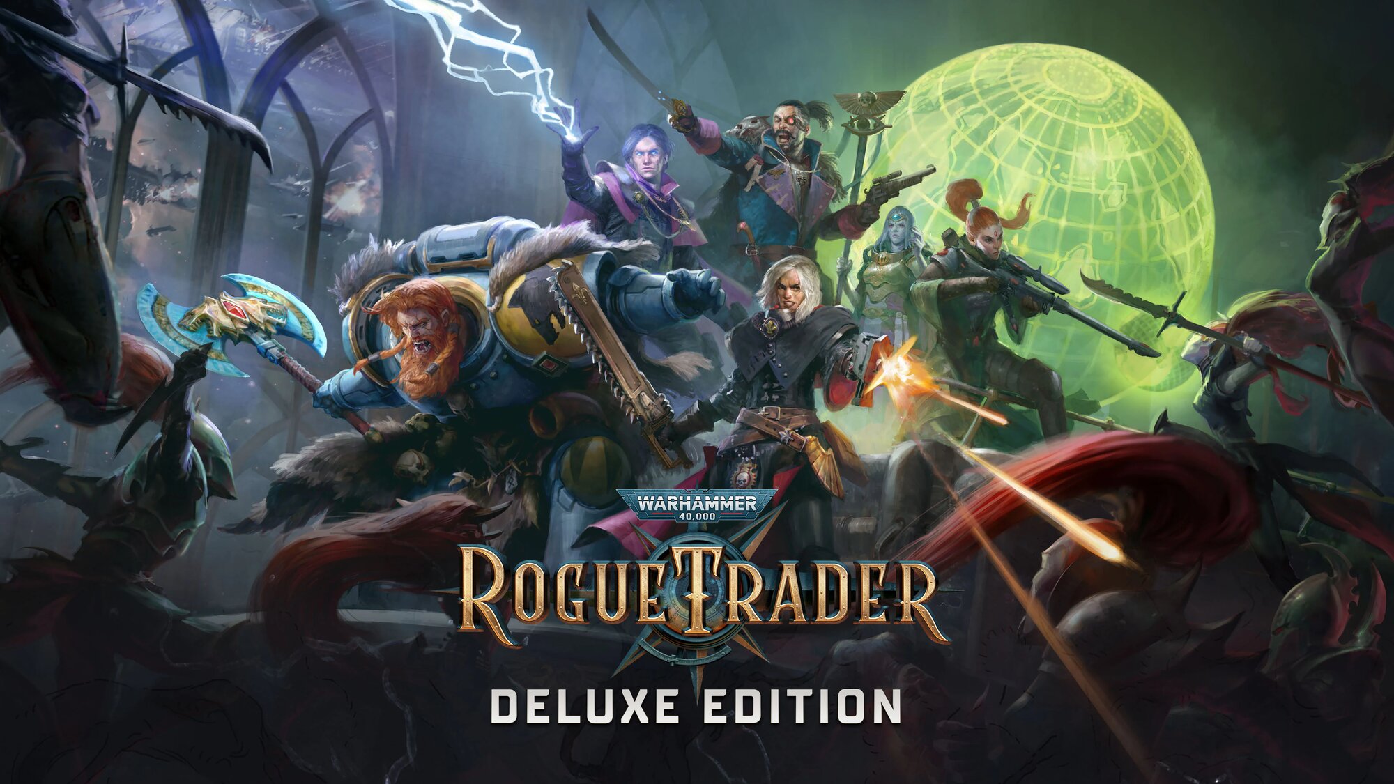 Warhammer 40,000 Rogue Trader Deluxe Edition для Sony PlayStation | PS5 на русском языке | Игра навсегда | Быстрая доставка (Турция)