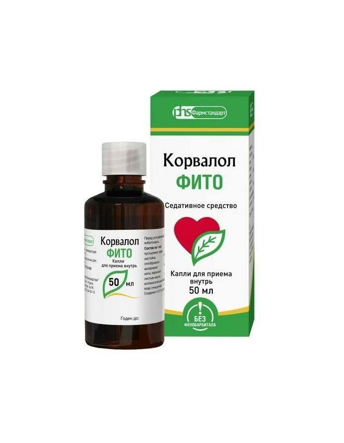 Корвалол Фито, капли, 50 мл