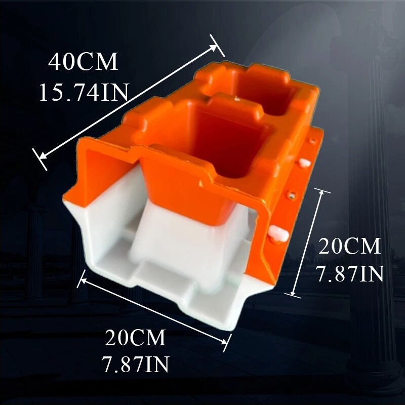 Пластиковые формы для бетонных блоков