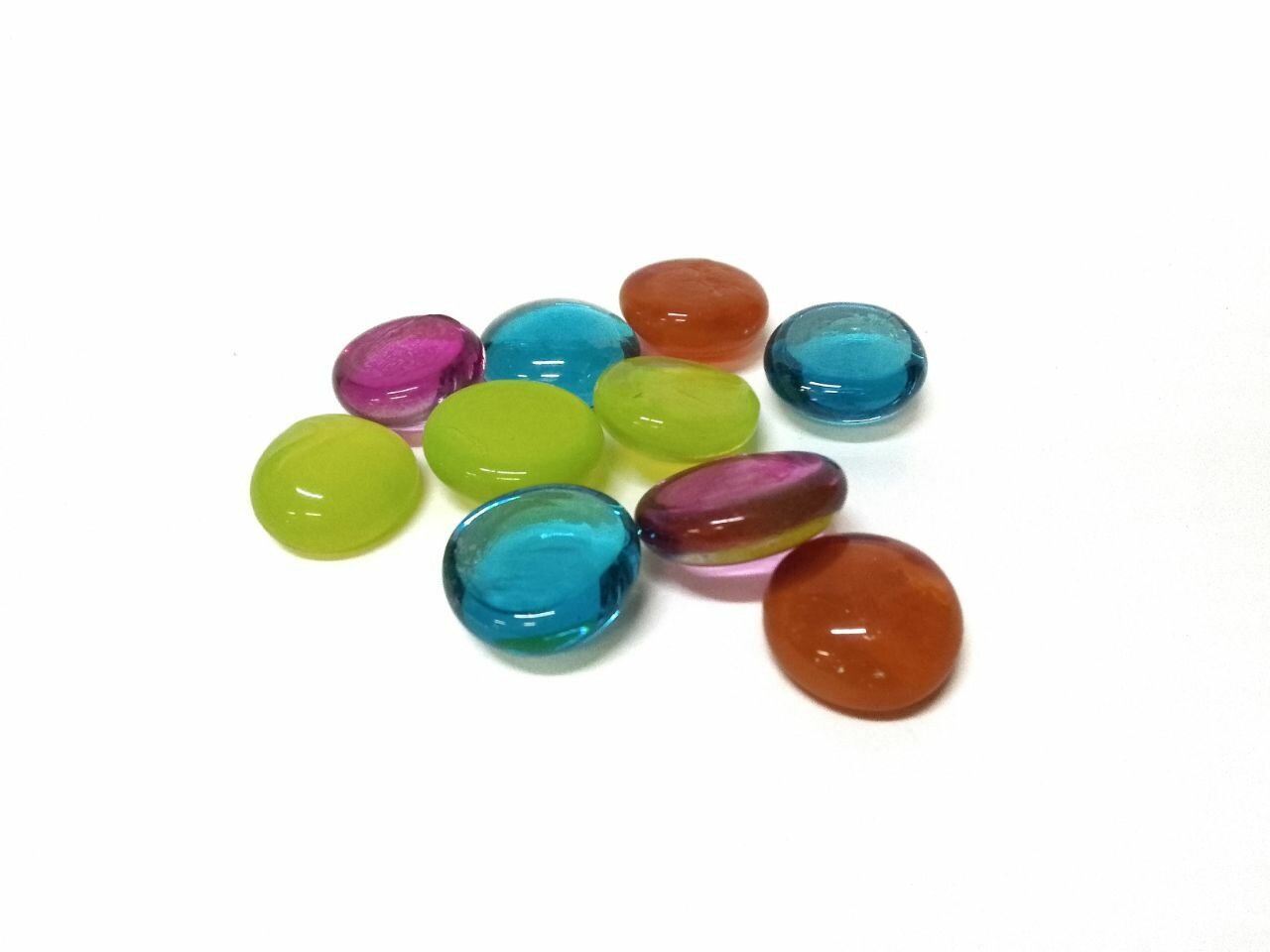 Грунт аквариумный Triton №177 стеклянный разноцветный