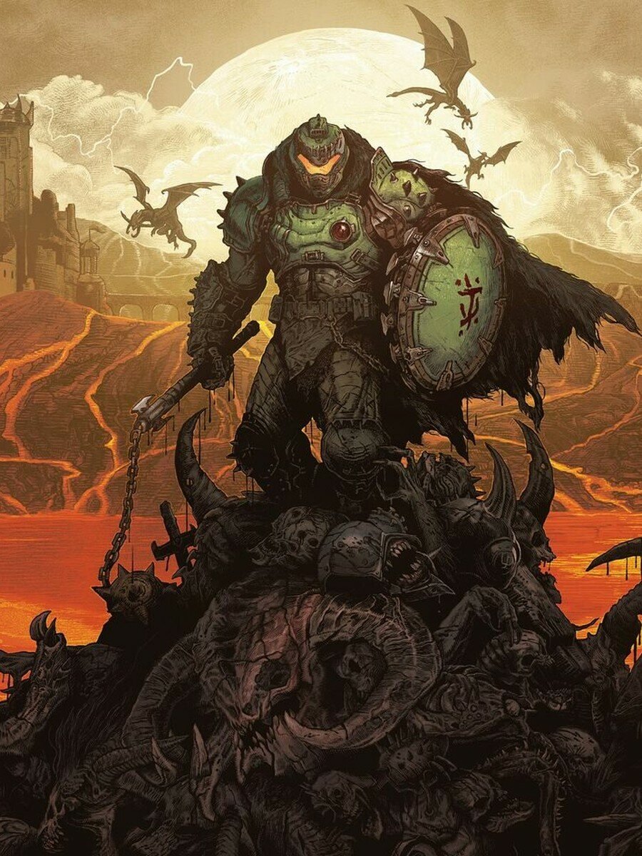 DOOM: The Dark Ages Premium Edition для PS5 (цифровая версия, регион: Индия)