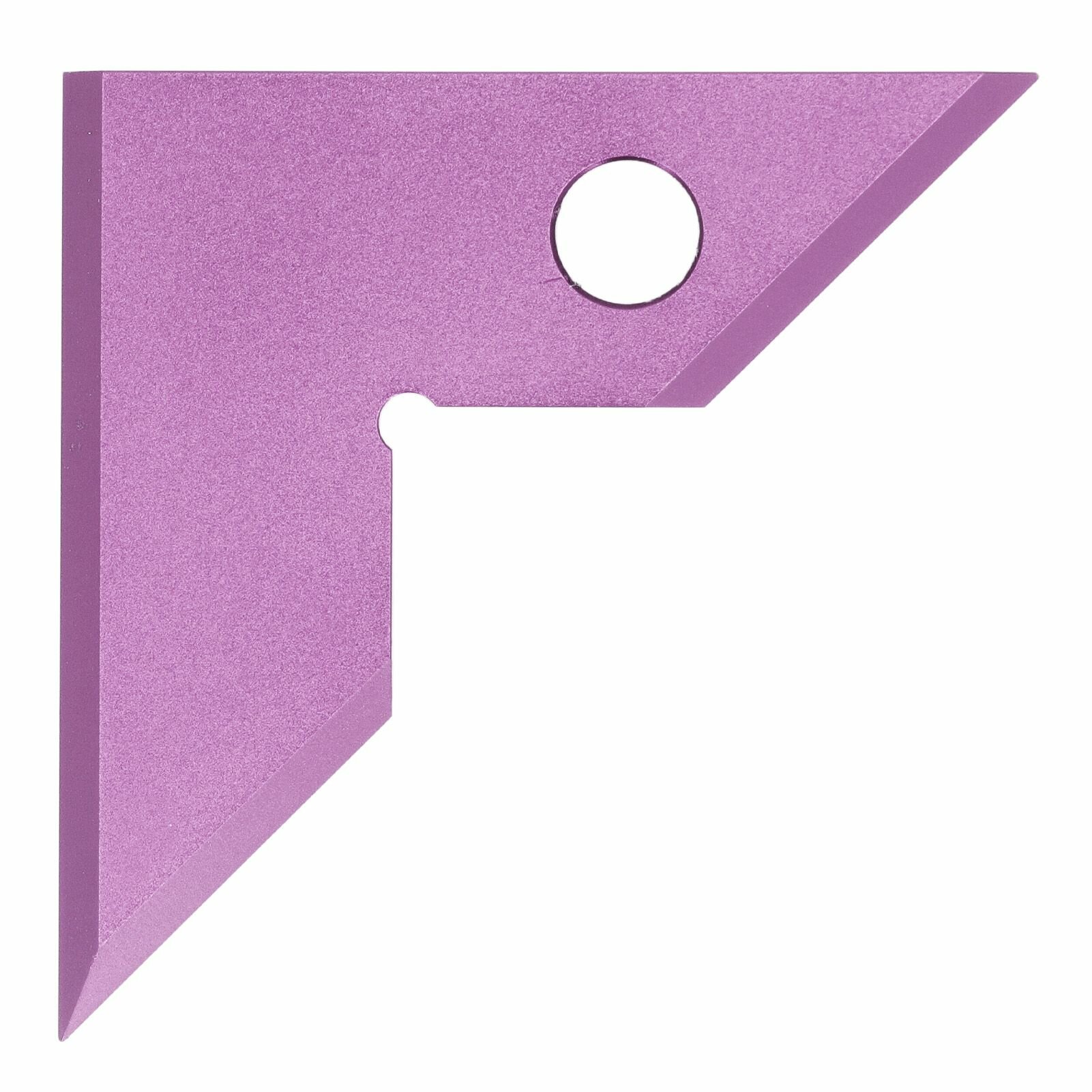 Угольник для деревообработки 45 90 градусов, точное позиционирование, алюминиевый сплав, треугольная линейка, инструмент для измерения угла пильного стола, фиолетовый