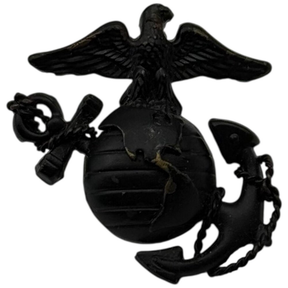 Фрачный знак "Корпус морской пехоты" США 1991-2000 гг. (черный)