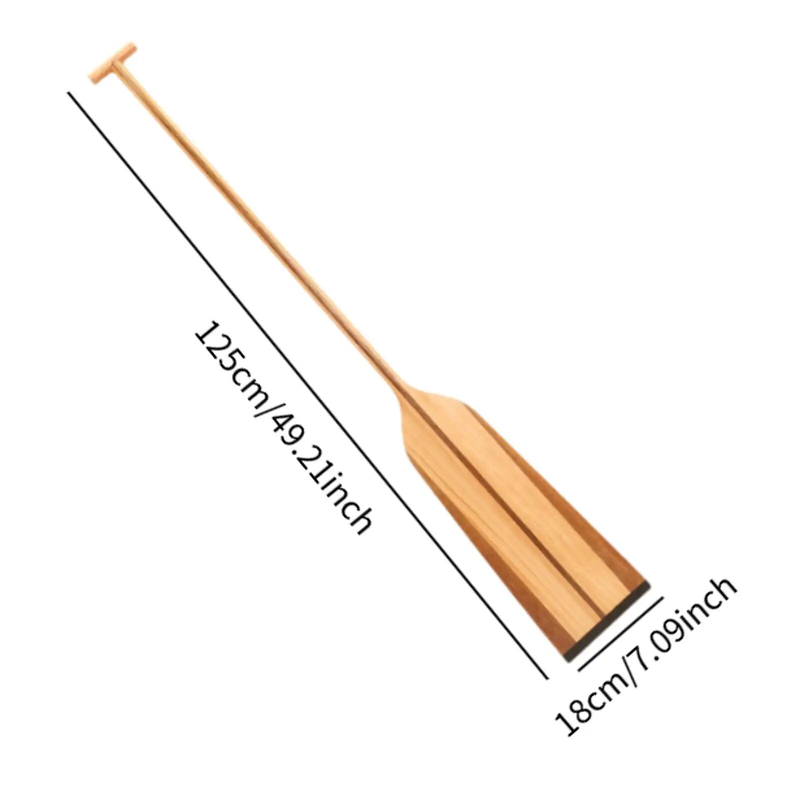 Деревянное весло для лодки-дракона 125cmx18cm