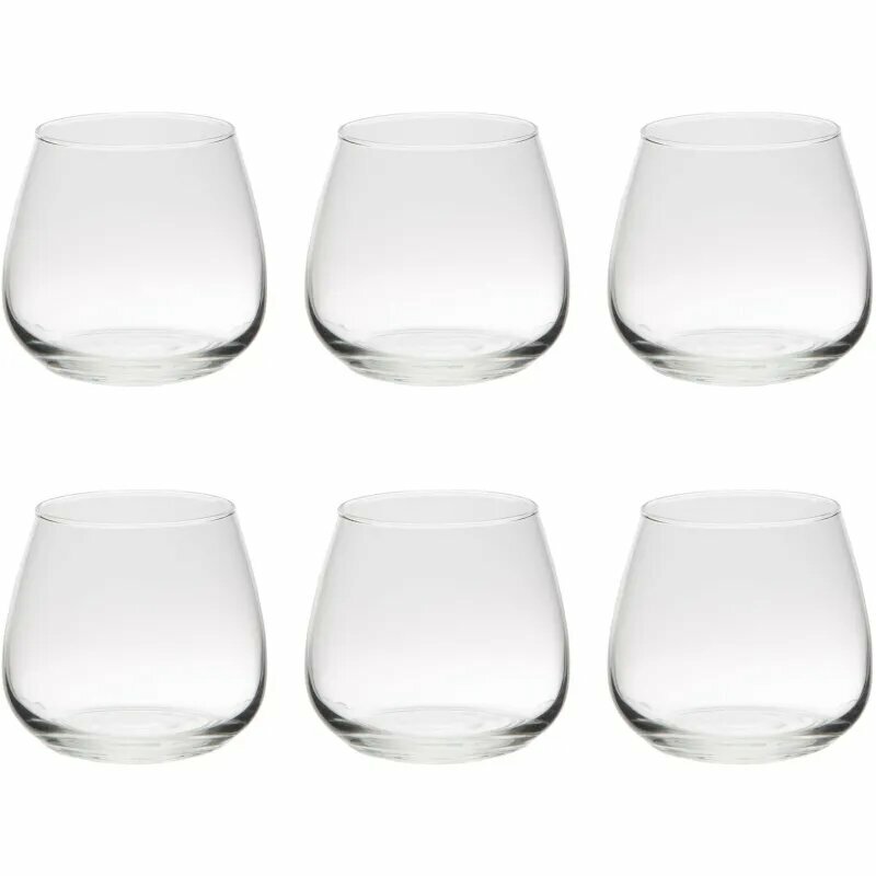 Стакан низкий Габи 350 мл, 6шт/уп, 2056044