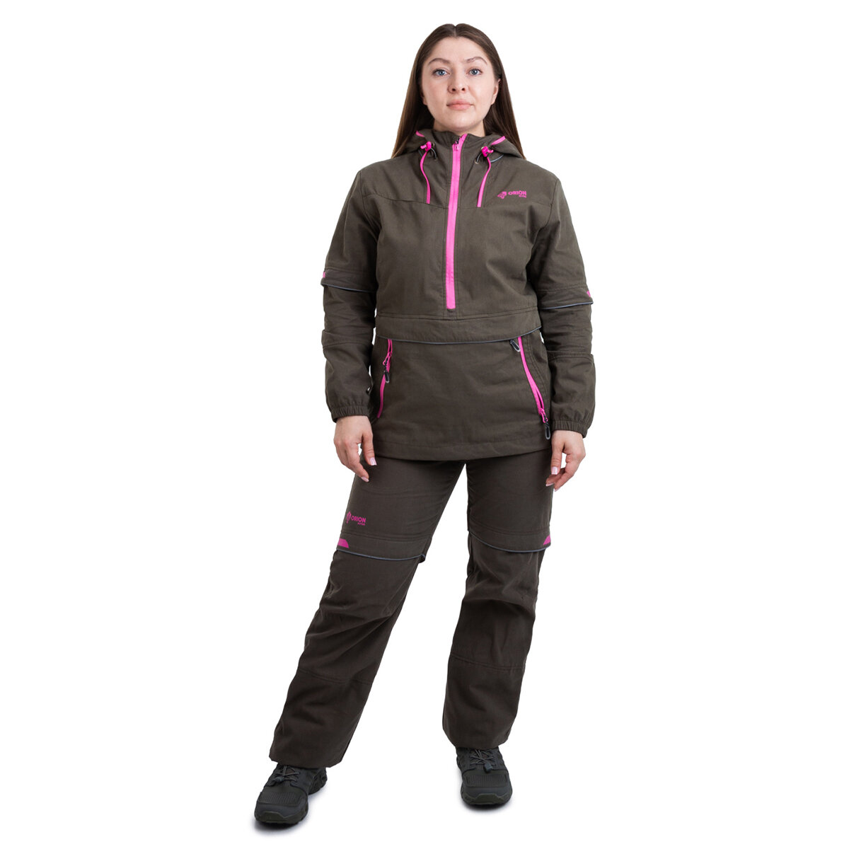 Костюм энцефалитный Элит Барьер женский, т. олива, р. 48-50/170-176 (Novatex)