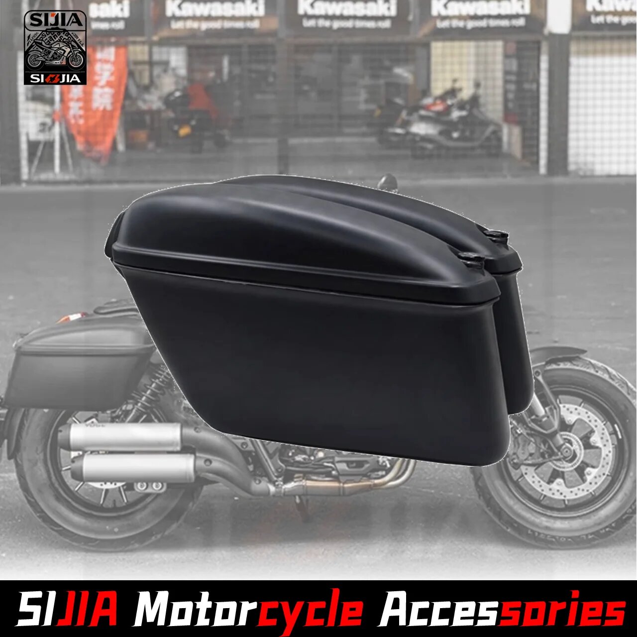 Боковая коробка для мотоцикла, задний багажник для Voge CU525 CFMOTO 450 CL-C, дорожная боковая сумка, универсальная посадка