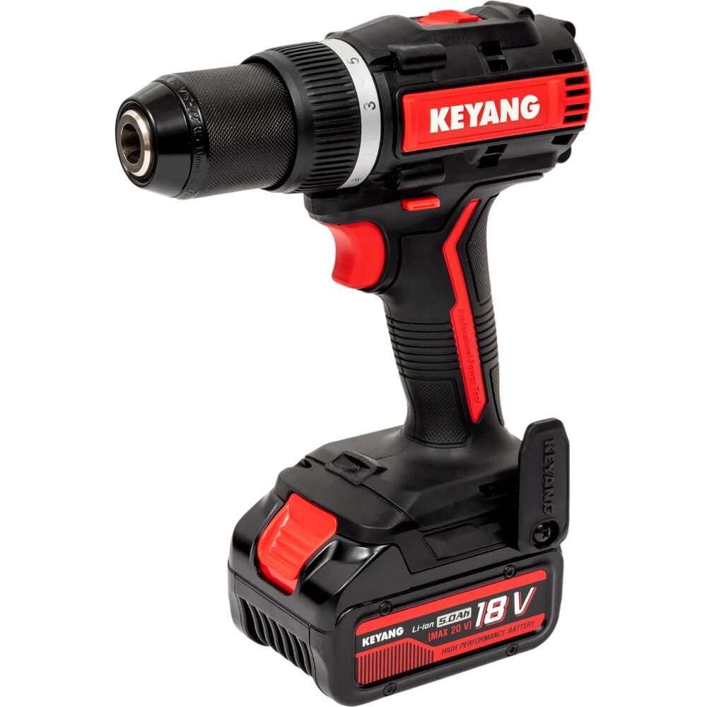 KEYANG Аккумуляторная дрель-шуруповерт DD20BLA-70C (Set)