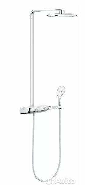 Душевая система с термостатом для настенного монтажа Grohe Rainshower SmartControl 360 26361000