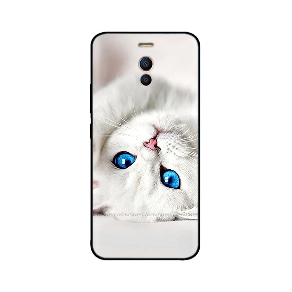 Чехол для Meizu M6 Note Чехол M6 Note Мягкая силиконовая задняя крышка из ТПУ для Meizu Белый, 00025