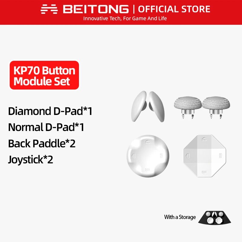 BEITONG KP70 Набор кнопок для геймпада, Цвет: KP70 Module Set