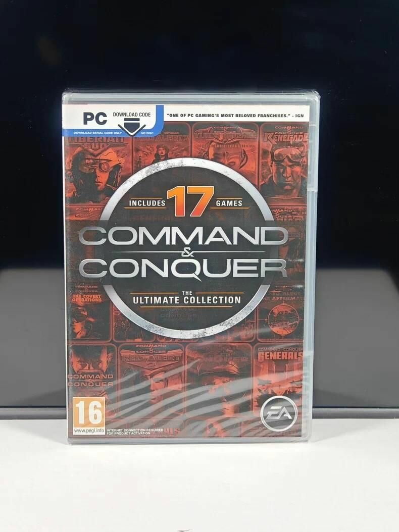Игра Command & Conquer The Ultimate Collection, для PC, 17 игр, русский язык