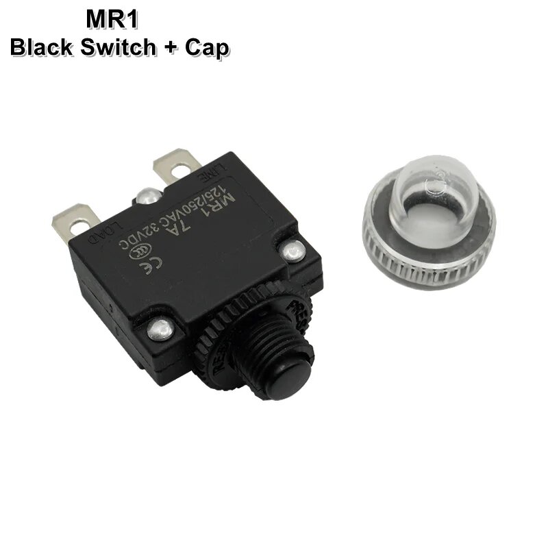1ШТ MR1 Автоматический Выключатель 3A 4A 5A 6A 7A 8A 10A 12A 13A 15A 16A 18A 20A 25A 30A Ток Перегрузка Защита Тепловой Выключатель Предохранитель