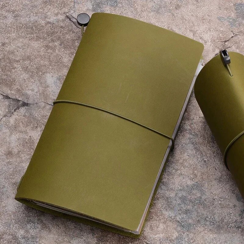 Fromthenon кожаный блокнот travelers notebook