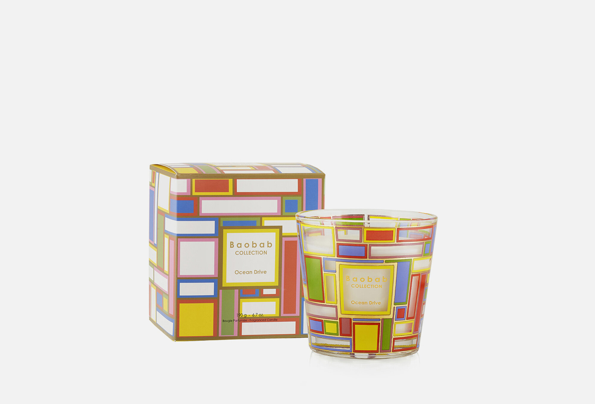 Ароматическая свеча BAOBAB COLLECTION My first one ocean drive 190 г