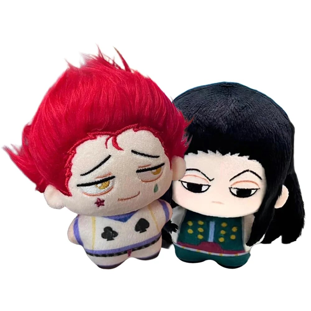 Плюшевые игрушки HXH Иллуми Золдик и Хисока 10 см
