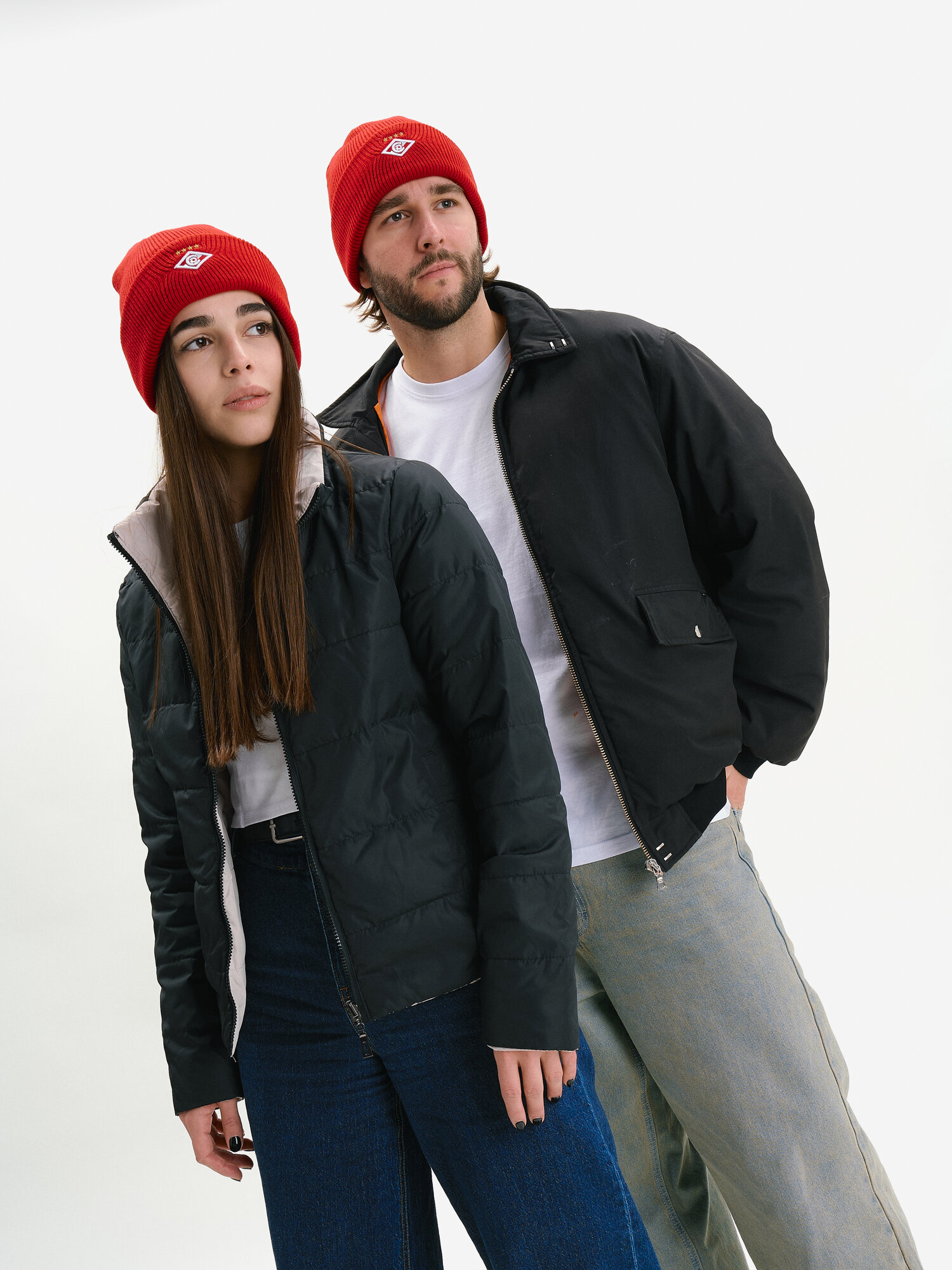 Шапка-бини ФК Спартак Москва для взрослых и детей