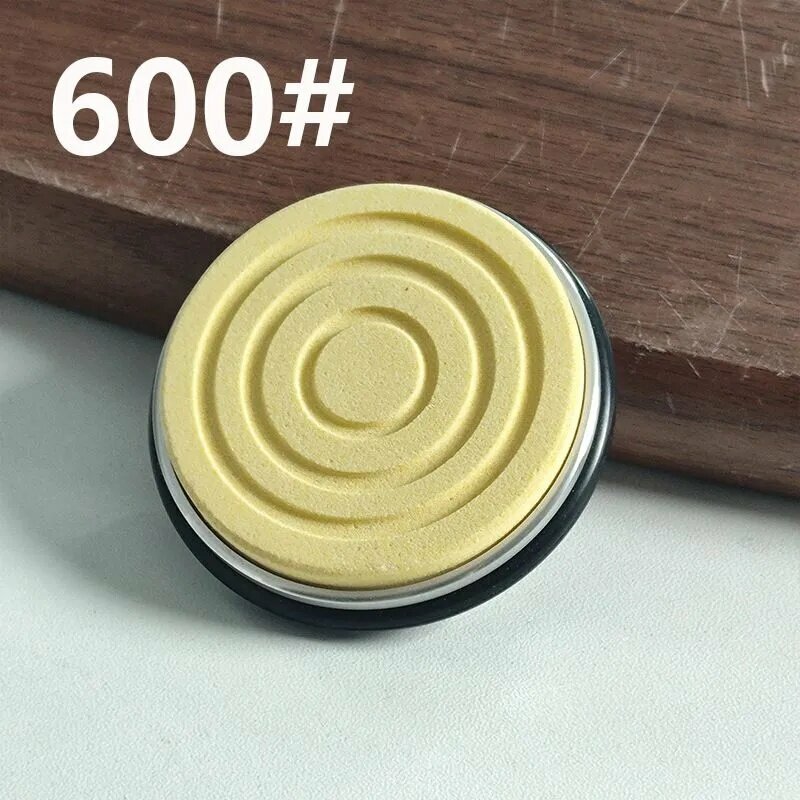 Точилка для ножей и ножниц сменная головка, шлицевая, 600#, малиновая