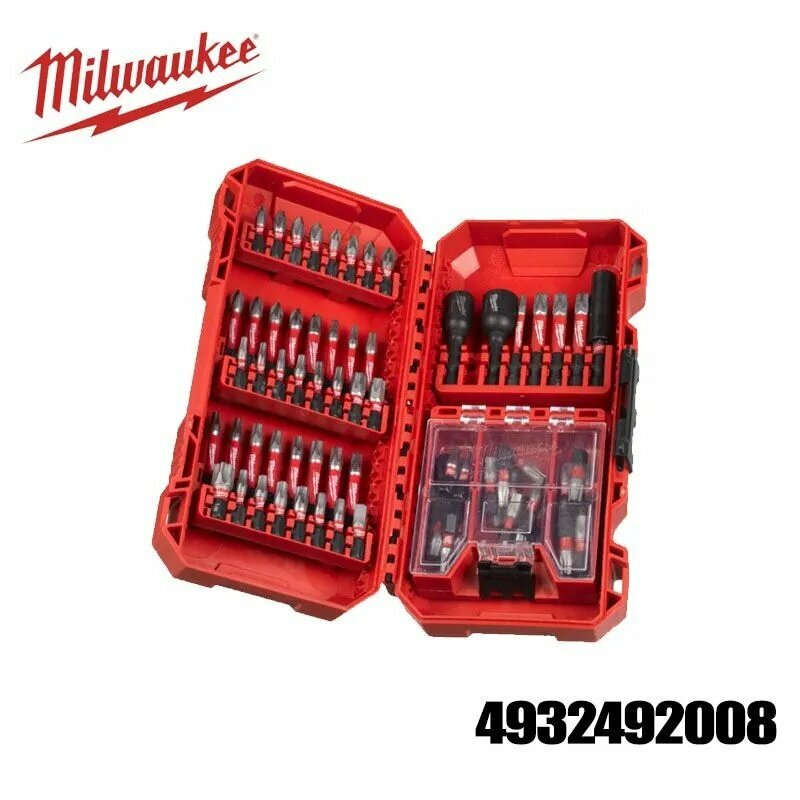 Milwaukee 4932492008 Набор бит для ударной дрели SHOCKWAVE 75 штук Аксессуары для инструментов