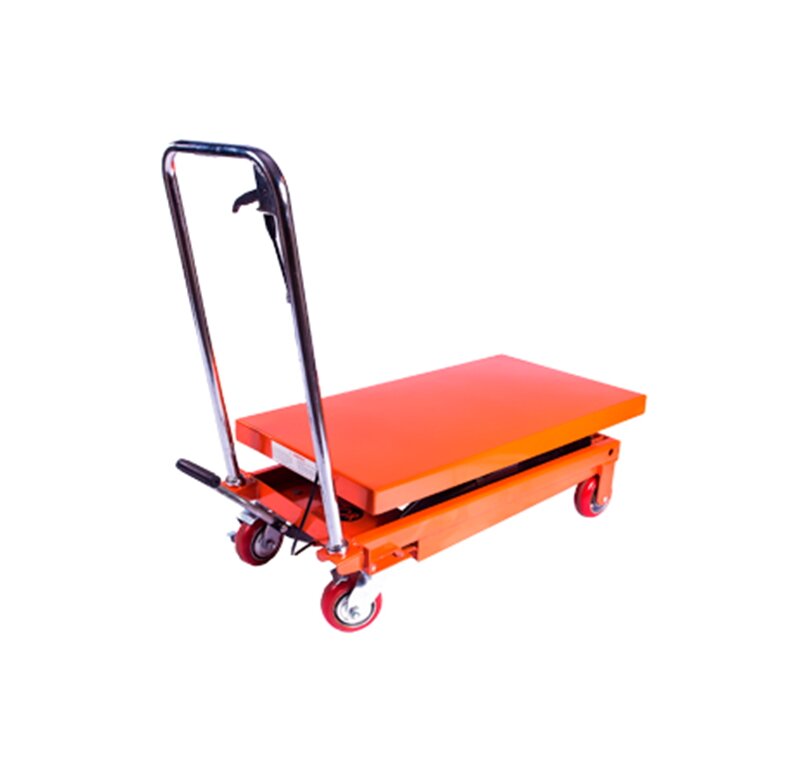 1001869 Стол подъемный передвижной 2000 кг 380-1000 мм (1200х610 мм) TOR PTD2000 (S)