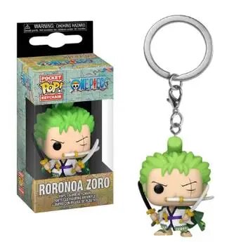 POP One Piece Roronoa Zoro Tony Chopper Luffytaro Trafalgar LawKeychain японский мультфильм аниме доктор фигурки игрушки, BOX, Унисекс