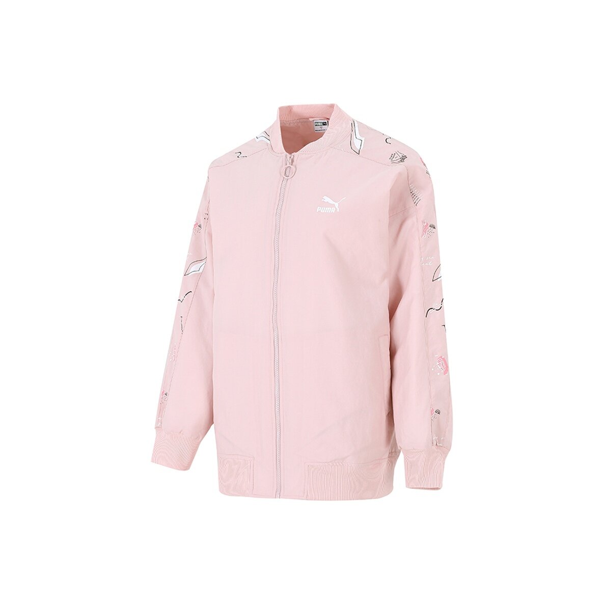 Куртка PUMA, размер S, розовый,