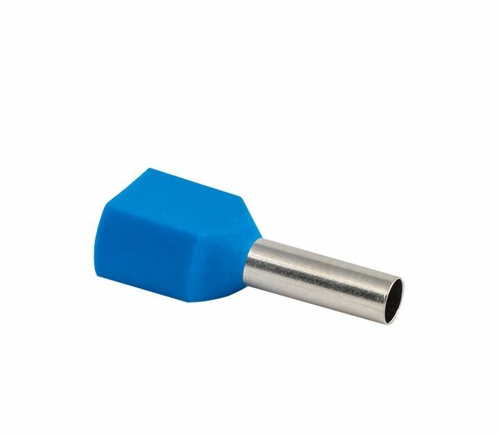 Наконечники кабельные EKF штыревые втулочный изолированный НШвИ (2) 2. 5-10 (50шт)