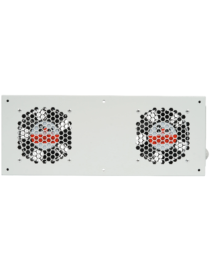 Вентиляторный модуль ЦМО "R-FAN-2J", цвет серый, 2 вентилятора