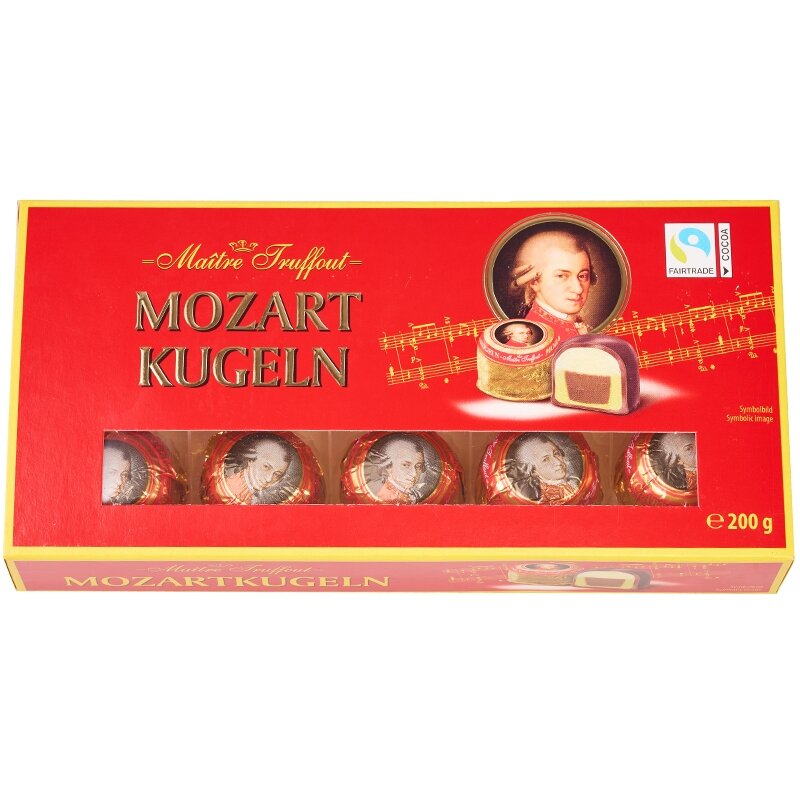 Конфеты Шоколадные Ассорти Mozartkugeln Германия 200г