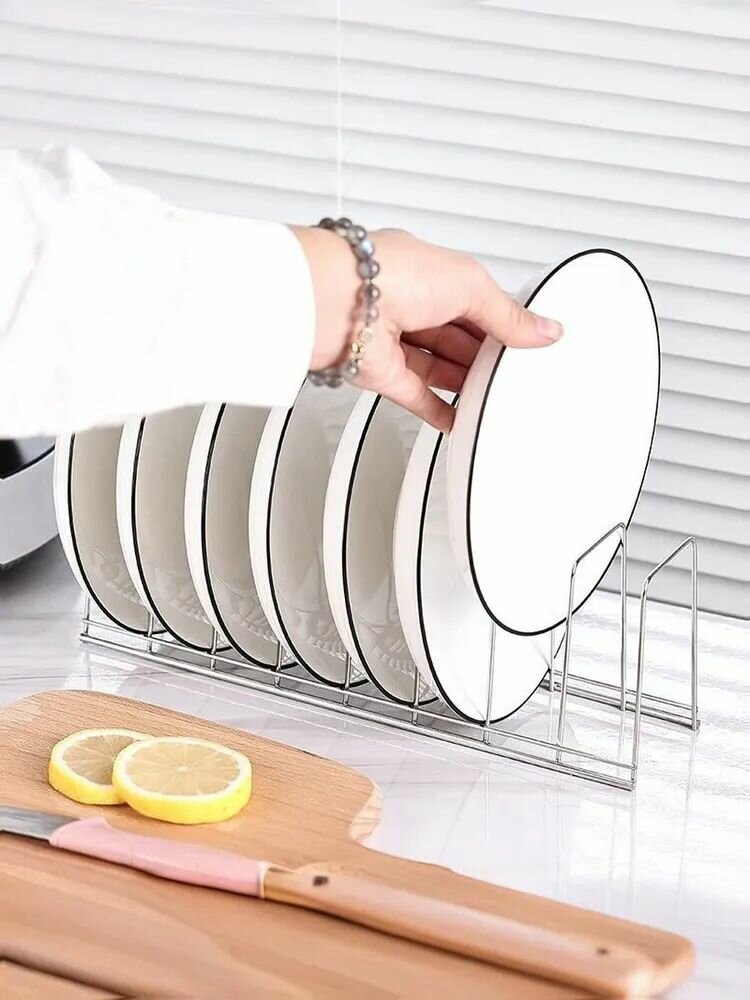 Держатель кухонный для сковород, тарелок, кастрюль, 30 см х 7 см х 10 см, 1 шт