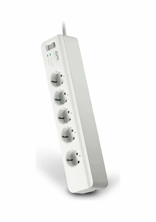 Apc By Schneider Electric PM5-GR Розетка с защитой от тока 5 шт белый