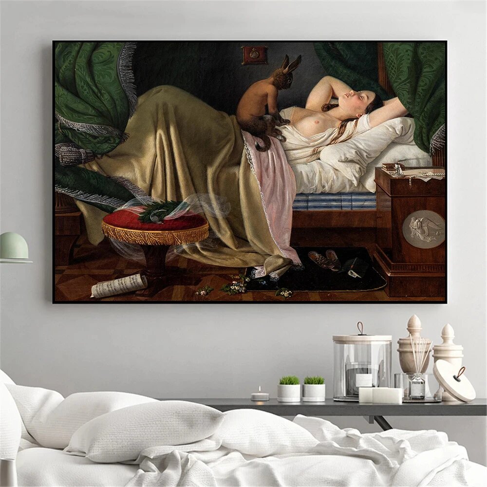 Печать на холсте "Адская сцена" 50x70см, цвет 16 — фото 1