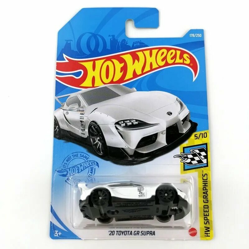 Машинка Mattel Hot Wheels 2021 C4982 20 Toyota Gr Supra White