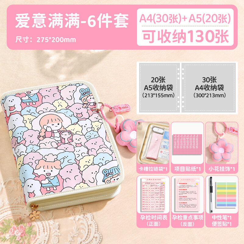 Папка для документов пренатального осмотра для беременных женщин, папка для отчетов пренатального осмотра, папка с разделителями, архивная папка, папка для файлов