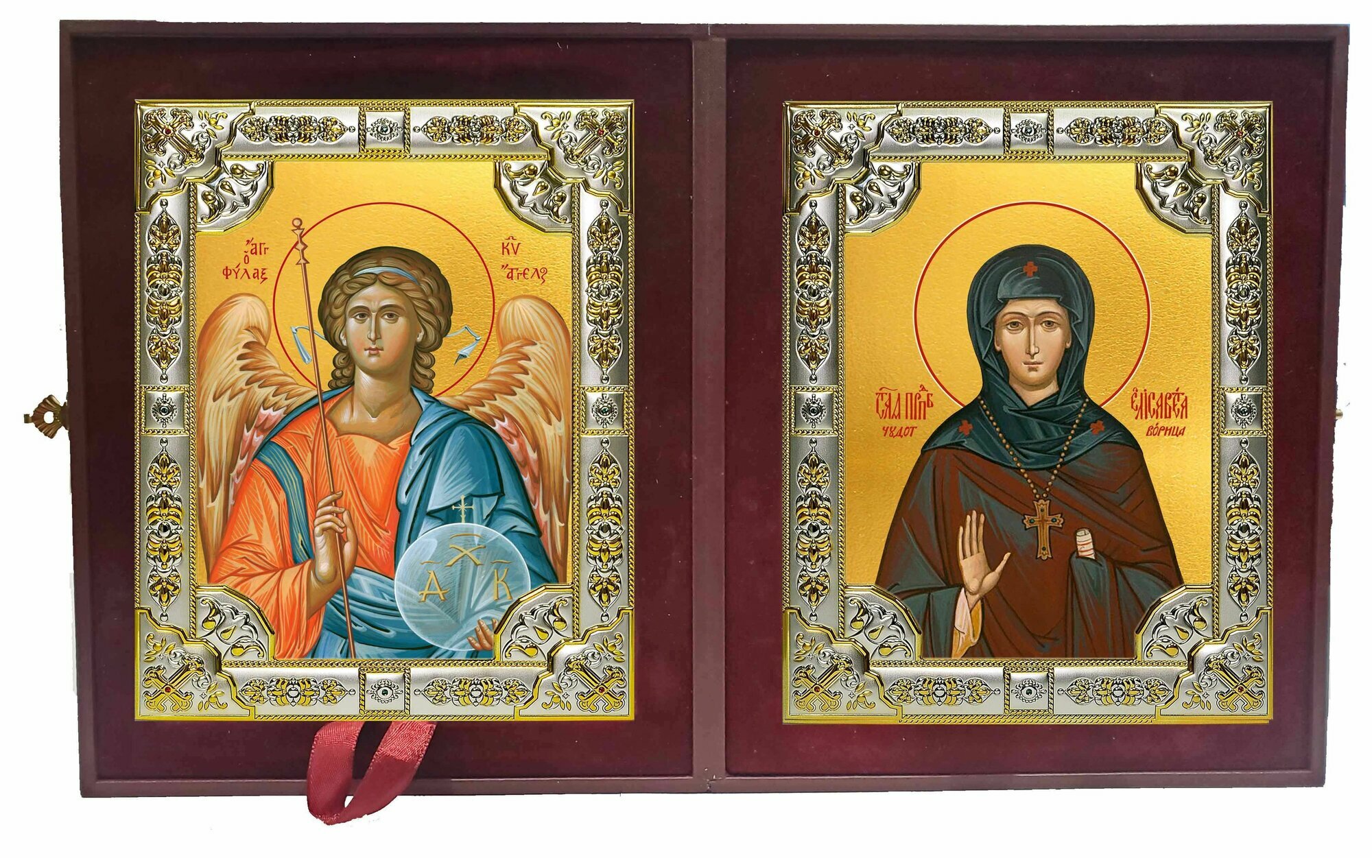 Икона Елисавета чудотворица, игумения Константинопольская преподобная