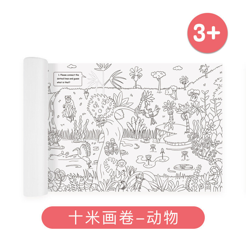 Держатель для рулонов Mideer для детского рисования, стойка для хранения бумаги для мальчиков и девочек, держатель для рулонов на чертежной доске