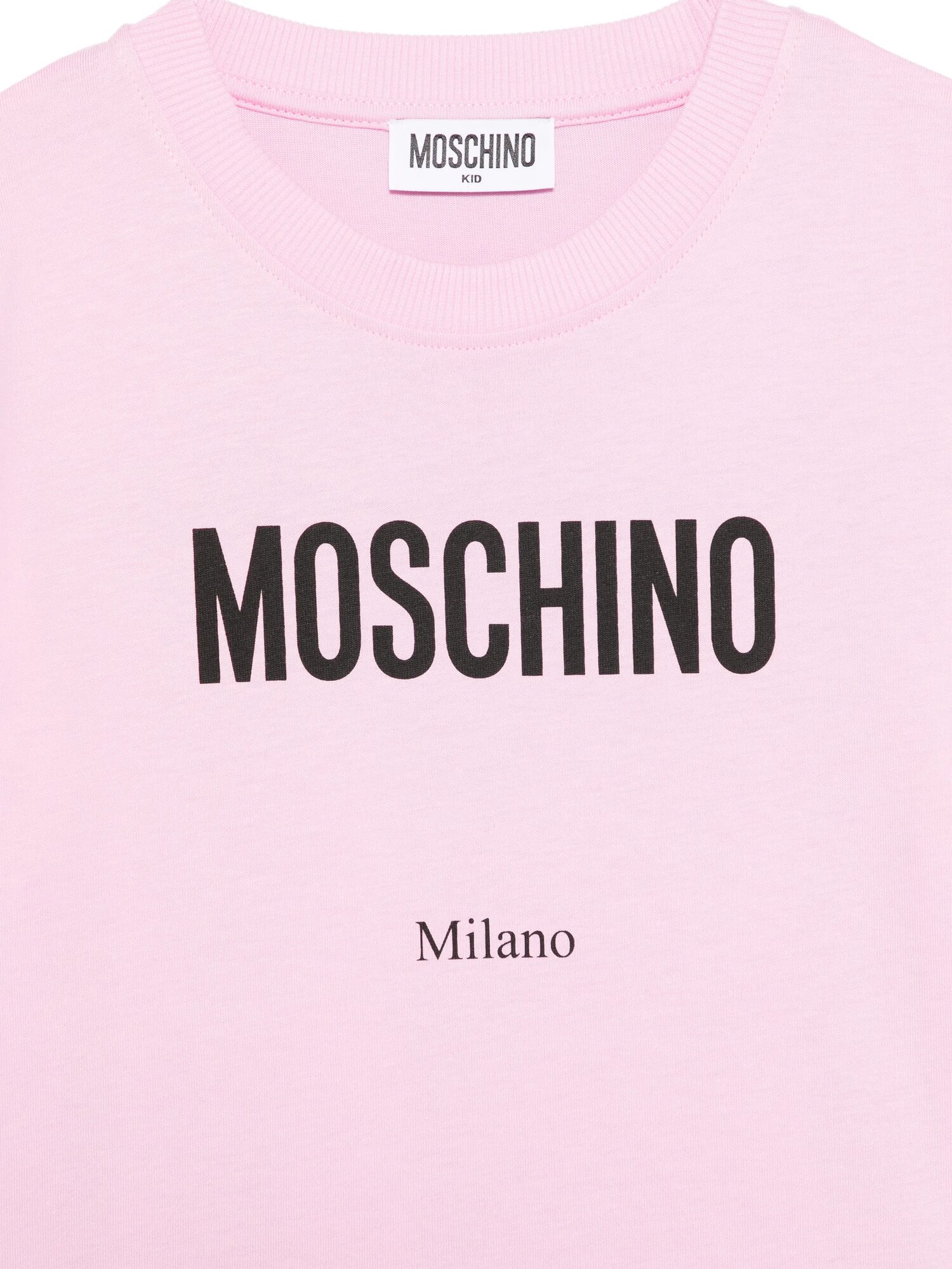 Футболка MOSCHINO, размер 10 лет, розовый — фото 1