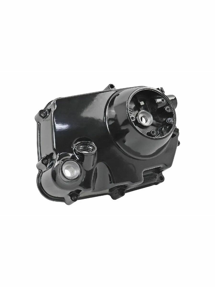 Крышка картера правая Delta, Alpha 70см3 (со средним положением маслощупа) черная