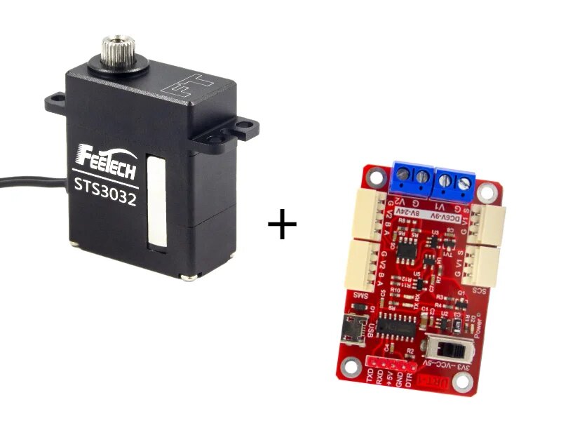 FEETECH STS3032 металлический мини энкодер для робота Servo Add URT-1