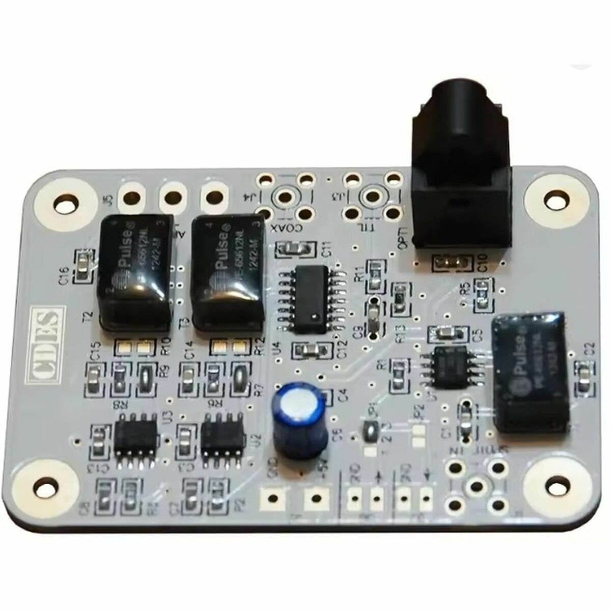 Плата цифрового балансного вывода сигнала SPDIF/TTL-входа на оптоволоконный коаксиальный кабель SPDIF преобразователь интерфейса аудио цифровой