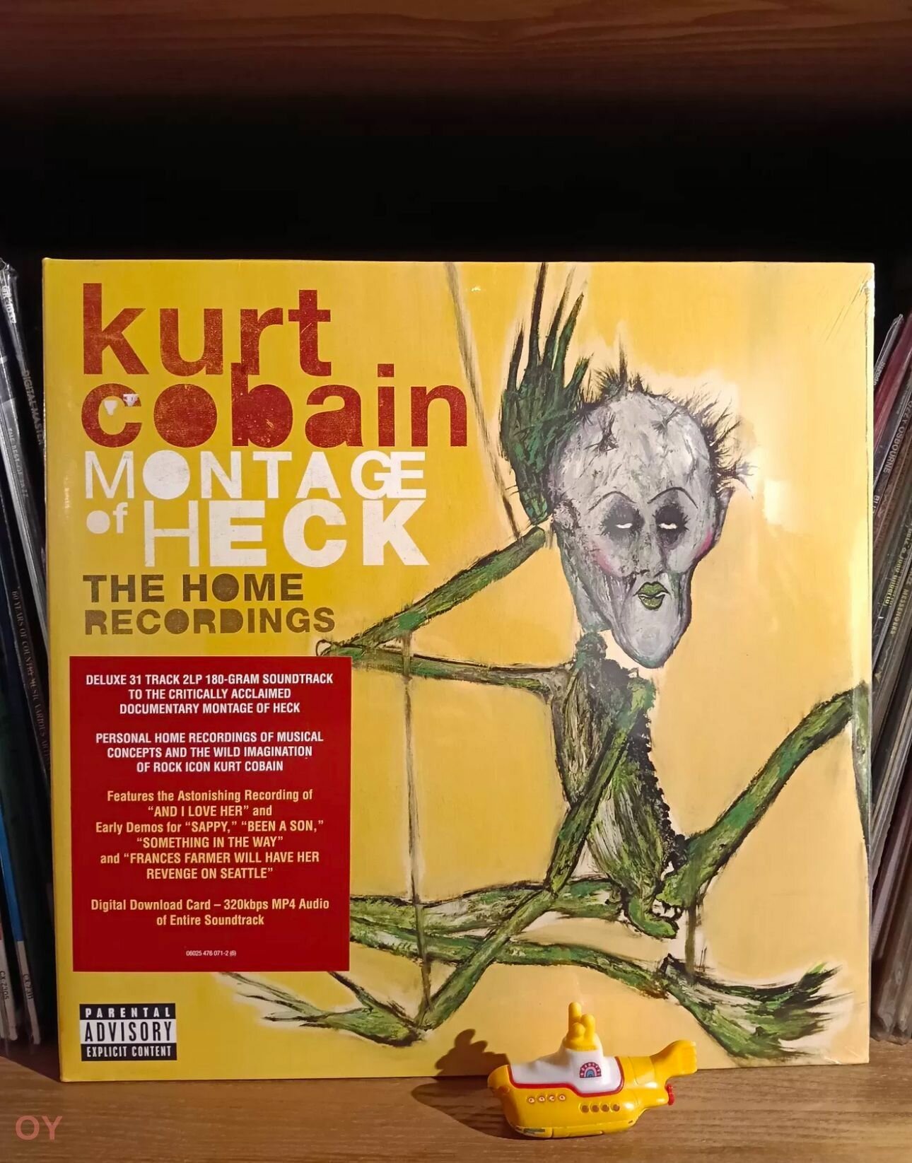Виниловая пластинка Kurt Cobain - Montage Of Heck - The Home Recordings (180g)2LP