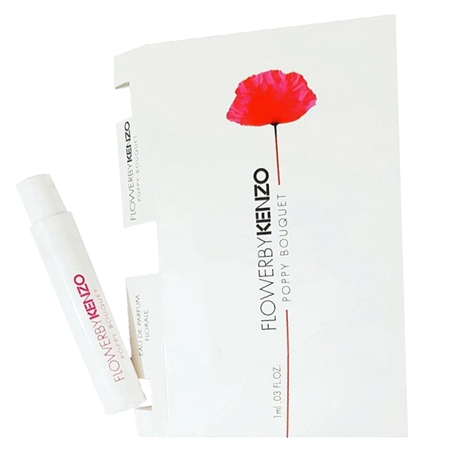 Парфюмерная вода Kenzo Flower Poppy Bouquet 1 мл миниатюра женская - духи Кензо Флауэр Поппи Букет