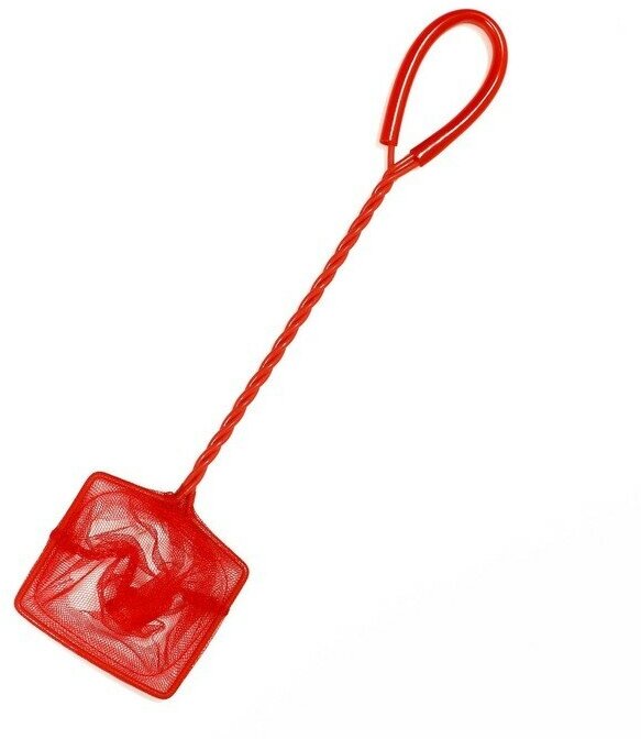 Сачок аквариумный 7,5 см, красный